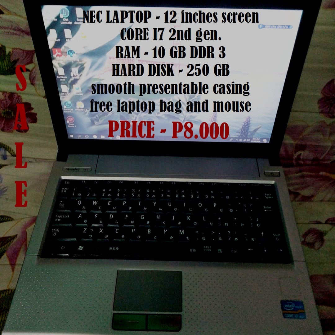 Nec Laptop Core I7 Computers Tech Laptops Notebooks On Carousell