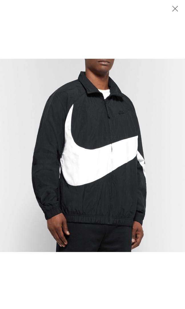 Nike logo-print shell jacket, Men's Fashion, Coats, Jackets and ...