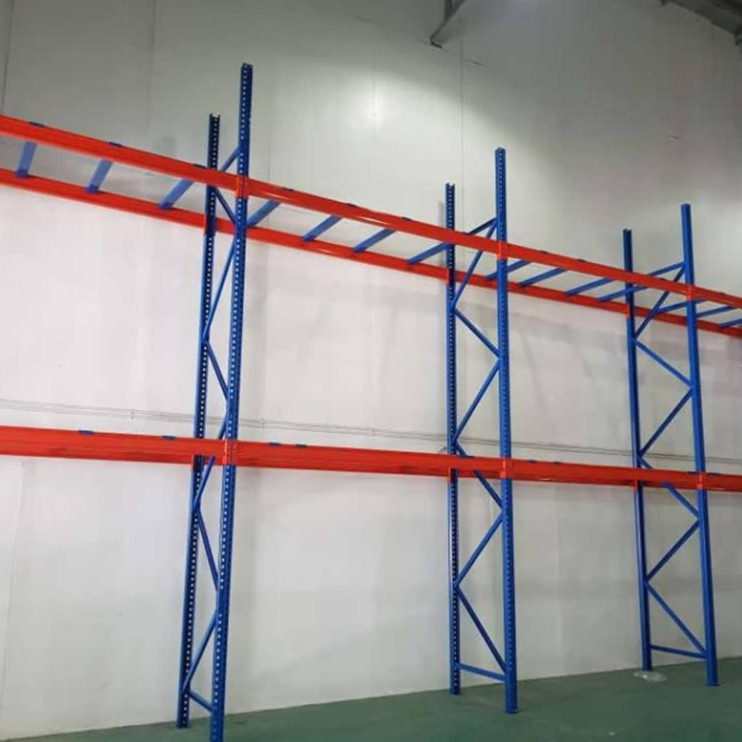 Pallet Rack - tie Beam type - Heavy Duty for Warehouse Storage ...