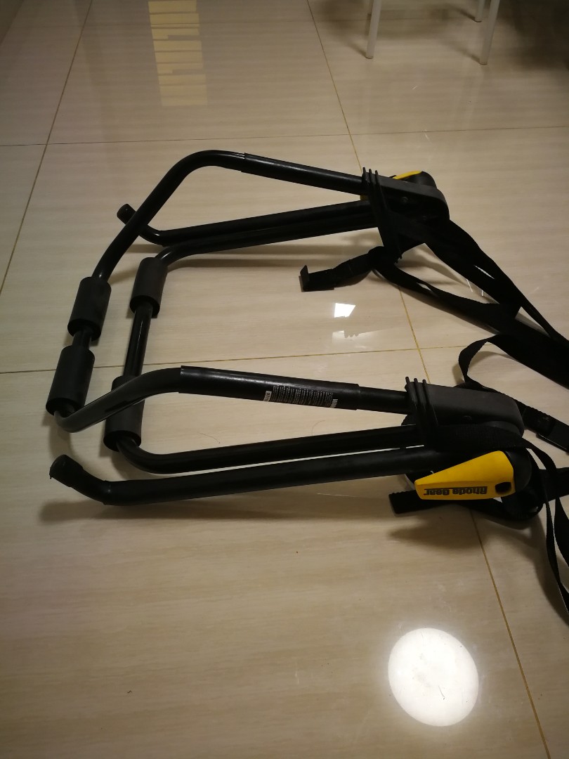 Rhode Gear double bicycle rack for sedan car, Sports Equipment ...
