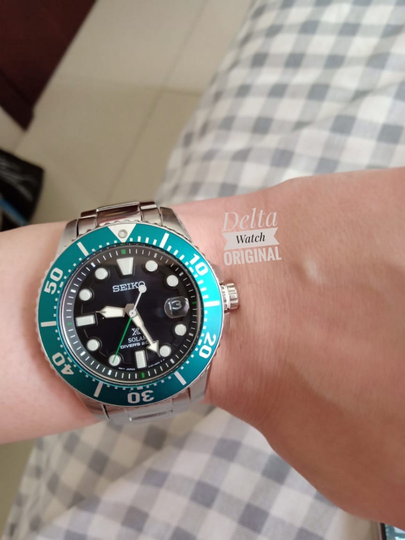 Seiko Prospex SNE451P1 Solar Green Kermit Hulk Limited Edition Fullset ...