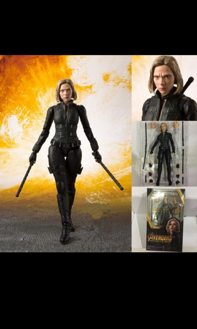 SHFiguarts Black Widow Avengers Infinity War Age Of Ultron Natasha ...
