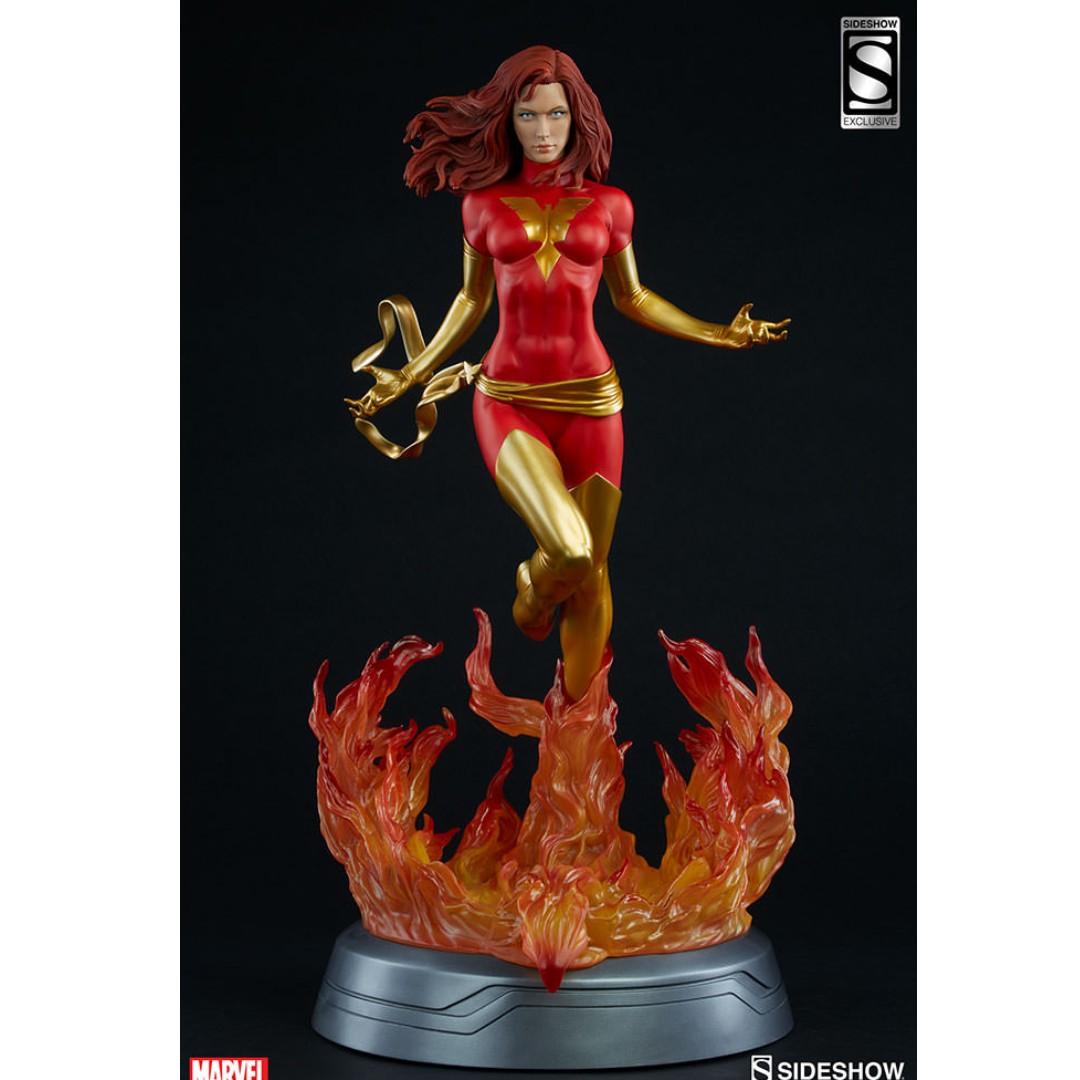 Sideshow Dark Phoenix EXCLUSIVE 1/4 scale statue, Hobbies & Toys, Toys ...