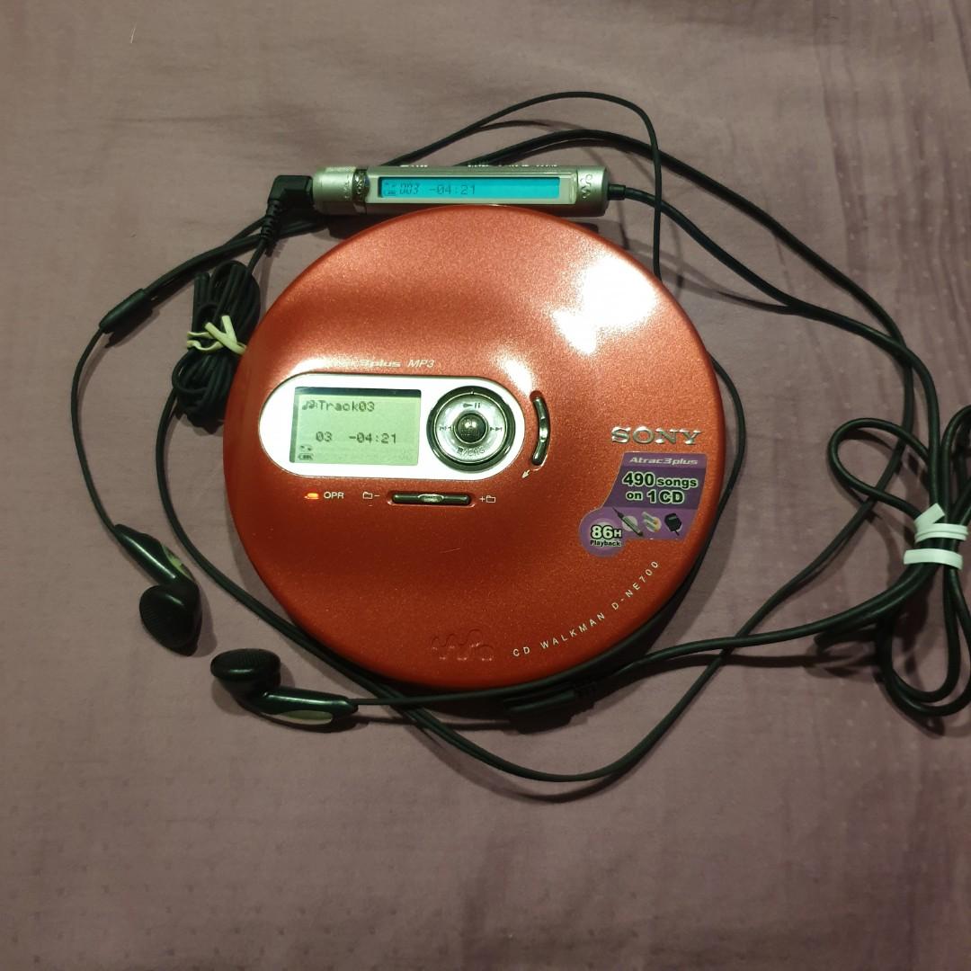Sony CD Walkman D-NE700, Audio, Portable Music Players on Carousell