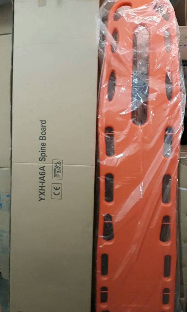 Spine board Spineboard Stretcher with spider strap, Beauty & Personal ...