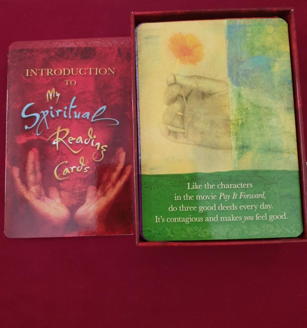 Spiritual Reading Cards, Hobbies & Toys, Books & Magazines, Assessment ...