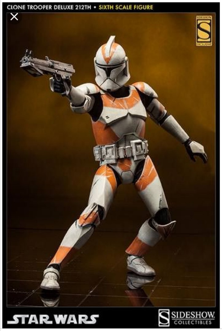 Star wars sideshow clone trooper deluxe 212th, Hobbies & Toys ...