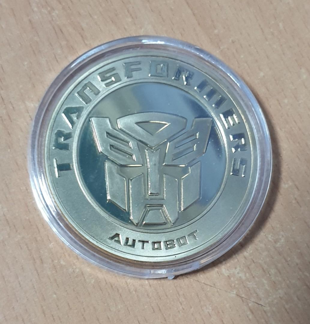 Transformers Autobots & Decepticon Medallion Coin, Hobbies & Toys ...