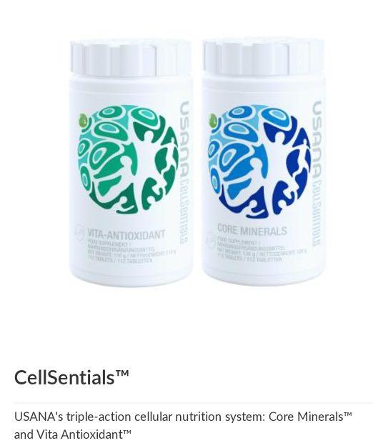 Usana Cellsentials, Health & Nutrition, Health Supplements, Vitamins ...