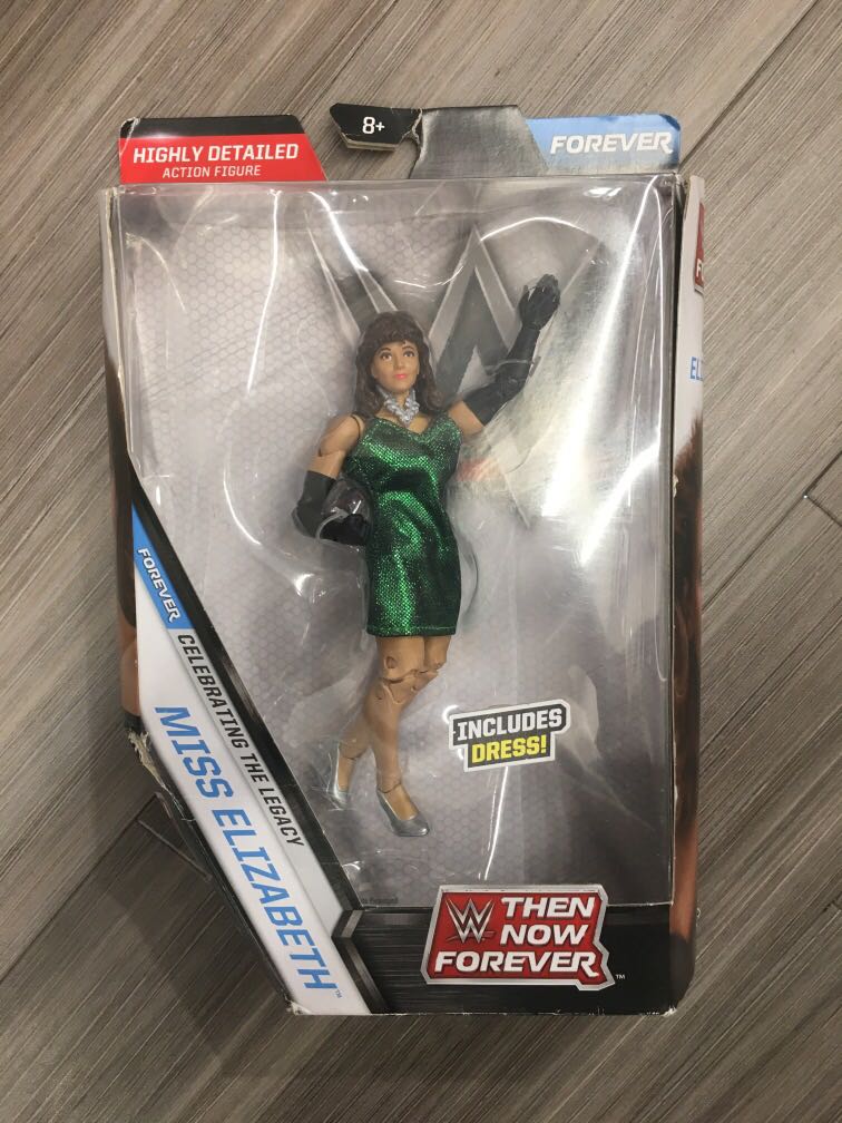 WWE Mattel Walmart Exclusive Miss Elizabeth Elite Figure, Hobbies ...