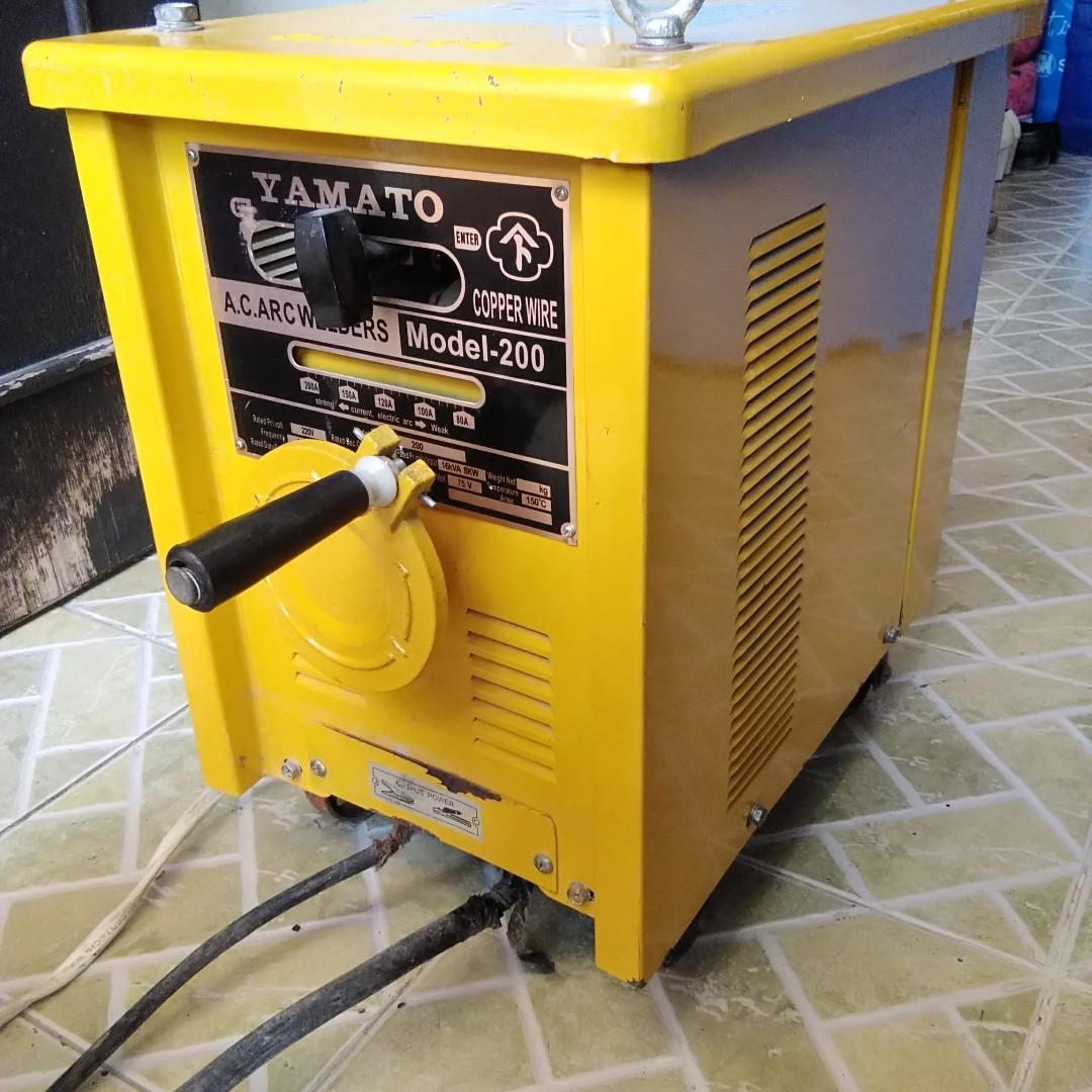 Yamato Welding Machine 200Amperes, Furniture & Home Living, Home ...
