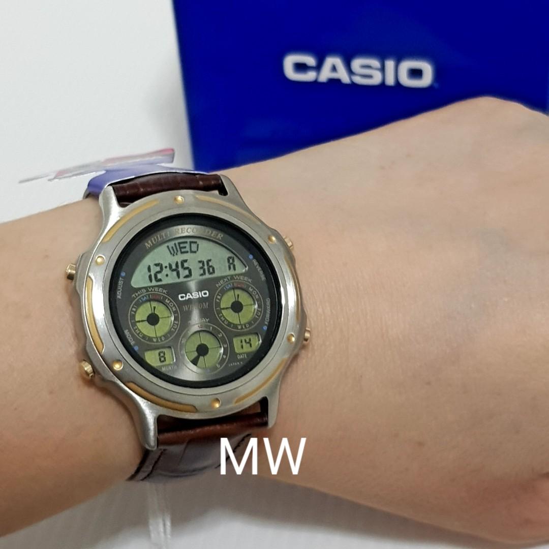 100% Genuine Casio BGR-100 LCD Digital Vintage Collectible Watch ...