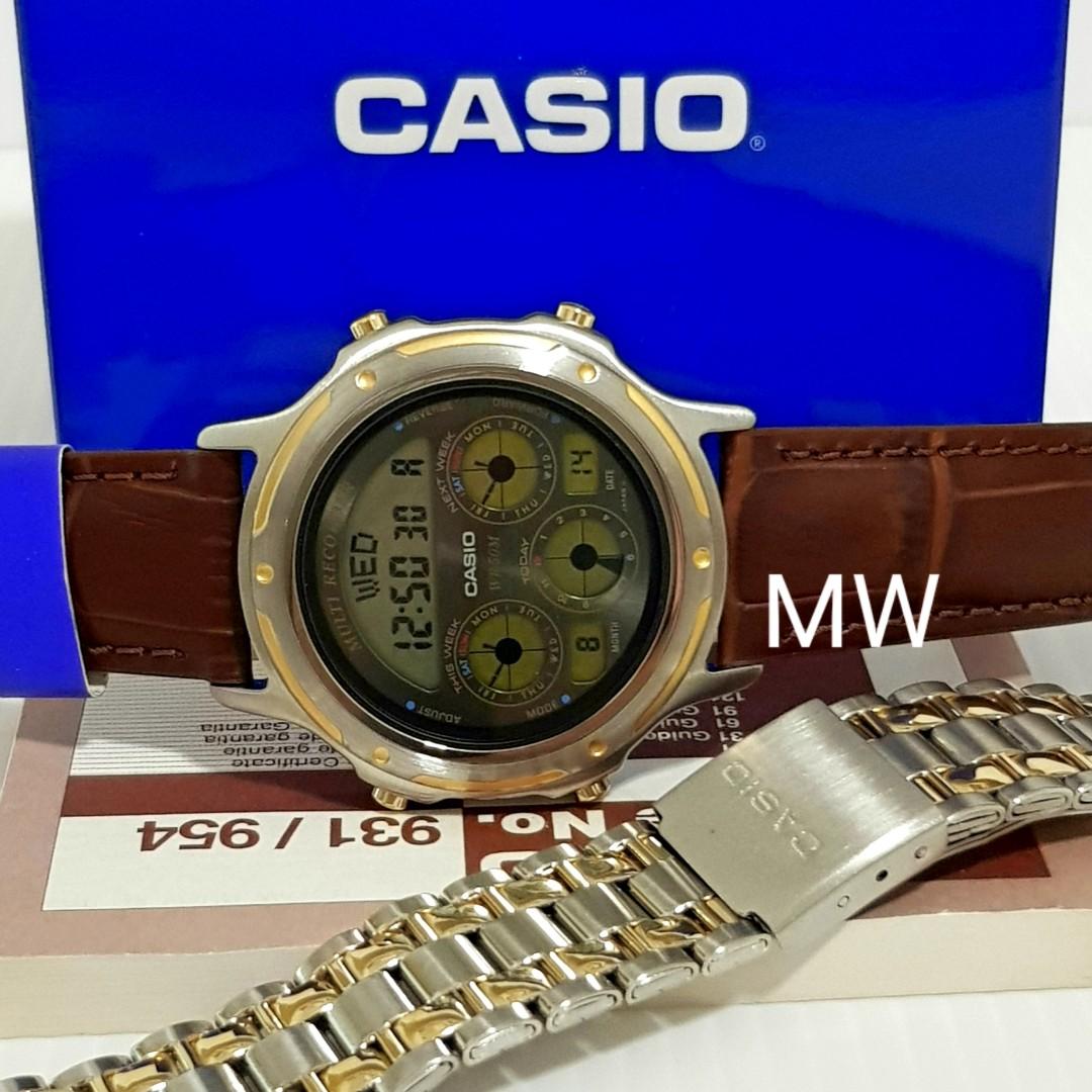 100% Genuine Casio BGR-100 LCD Digital Vintage Collectible Watch ...