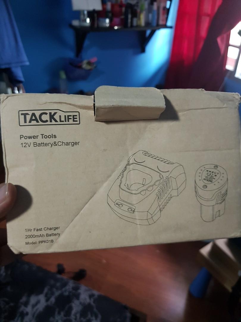TACKLIFE 12V Drill Battery + Charger, Everything Else on Carousell