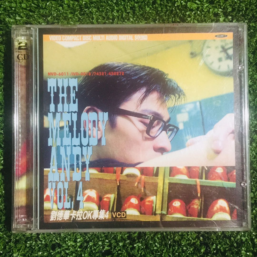Andy Lau - The Melody Andy Vol.4 Karaoke VCD, Hobbies & Toys, Music ...