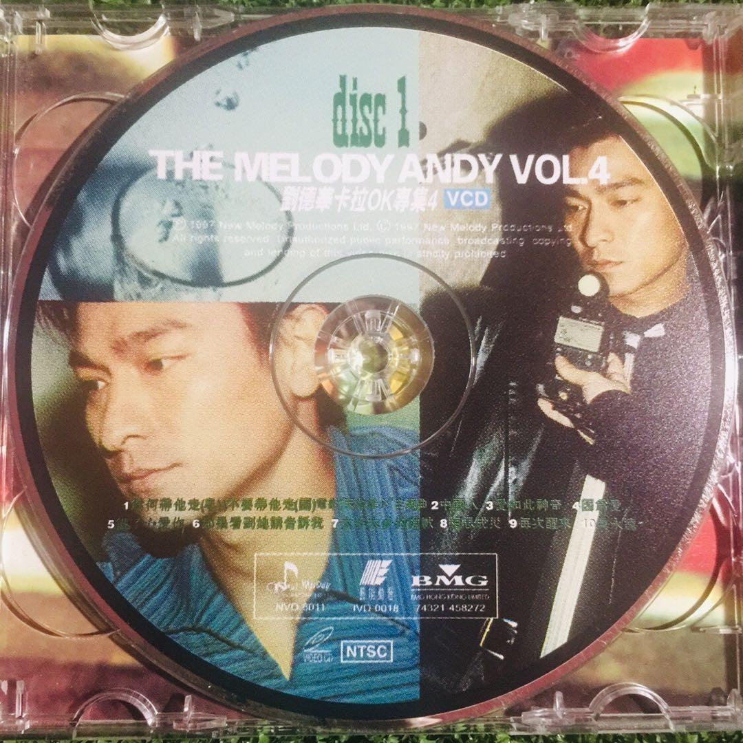 Andy Lau - The Melody Andy Vol.4 Karaoke VCD, Hobbies & Toys, Music ...