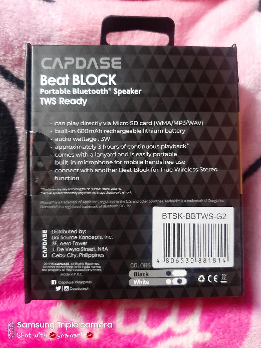 Capdase bluetooth speaker, Audio, Soundbars, Speakers & Amplifiers on ...