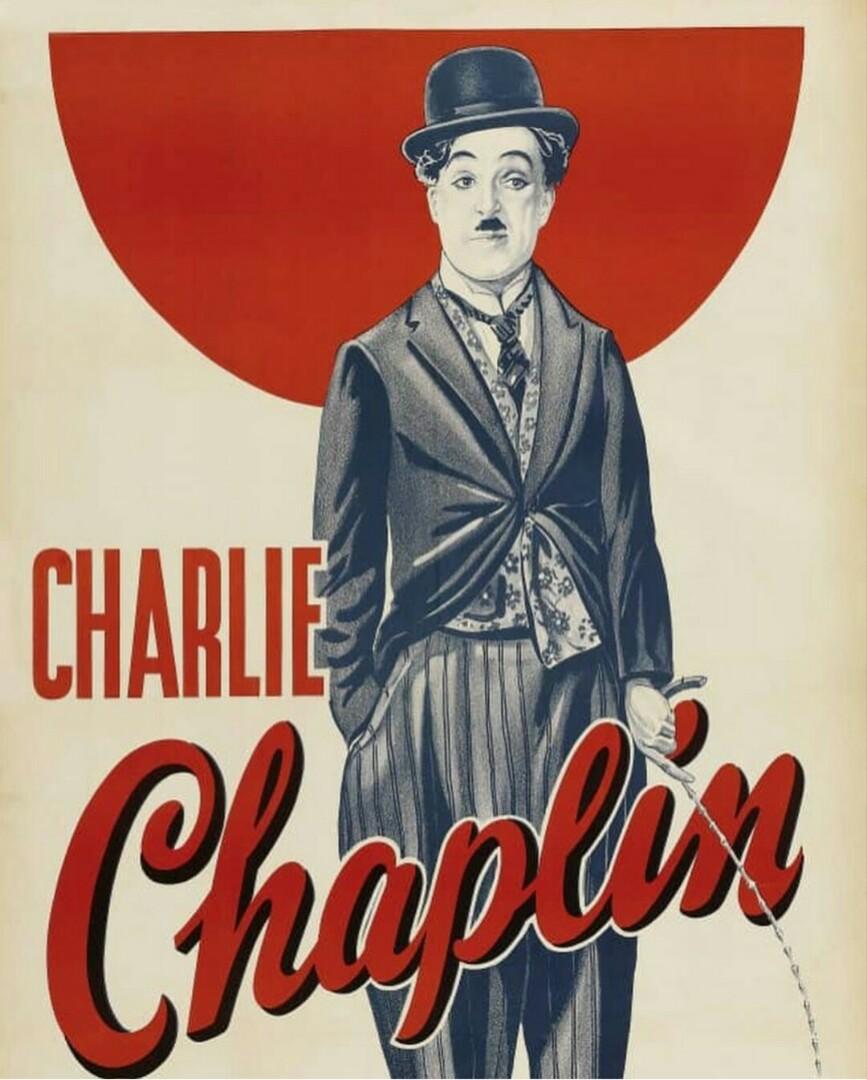 CHARLIE CHAPLIN POSTER, Wall Art Classic Decor, Furniture & Home Living, Home Decor, Vases ...