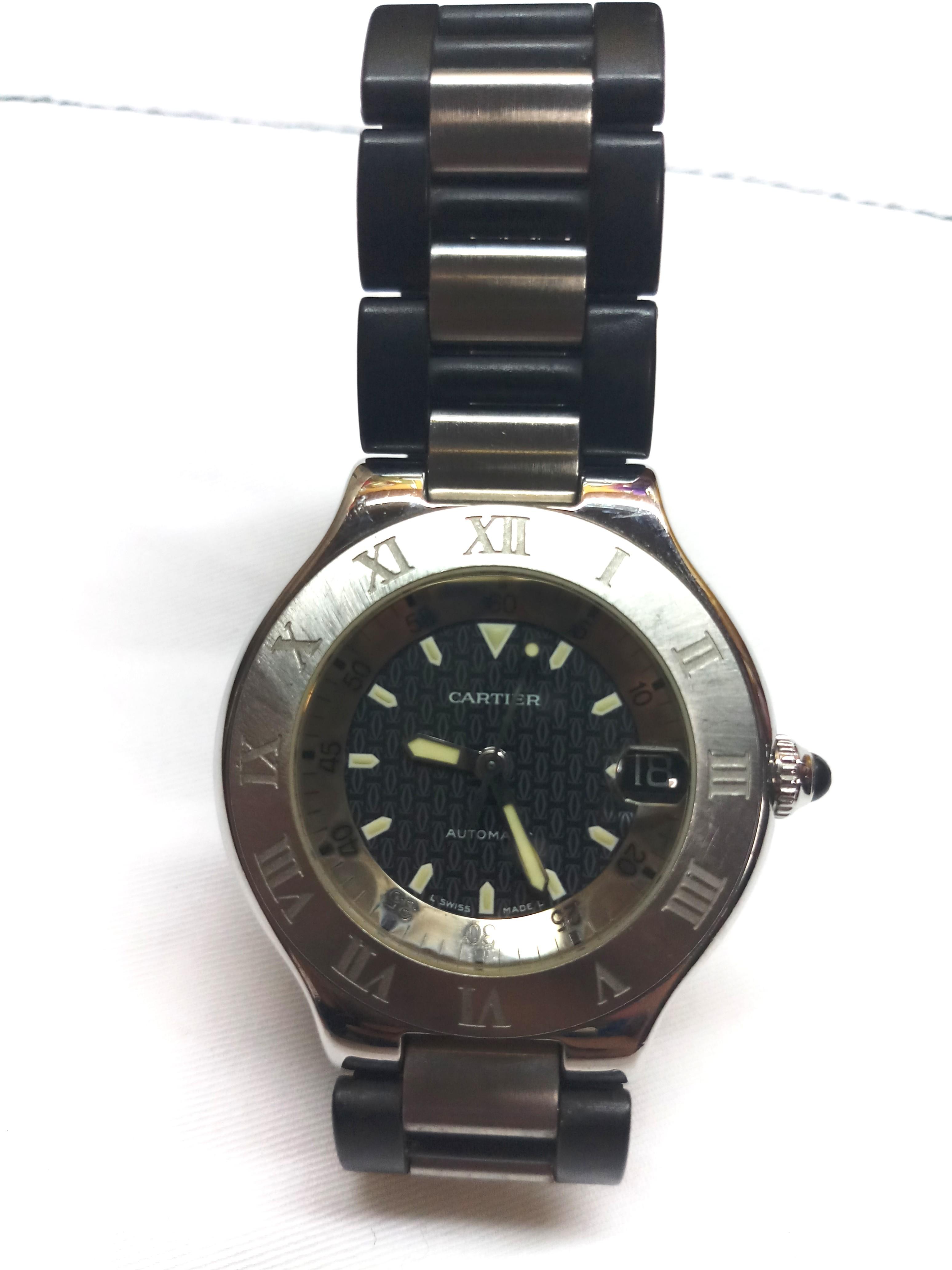 Classic Cartier Chronograph 21 Automatic centre, Luxury, Watches on ...