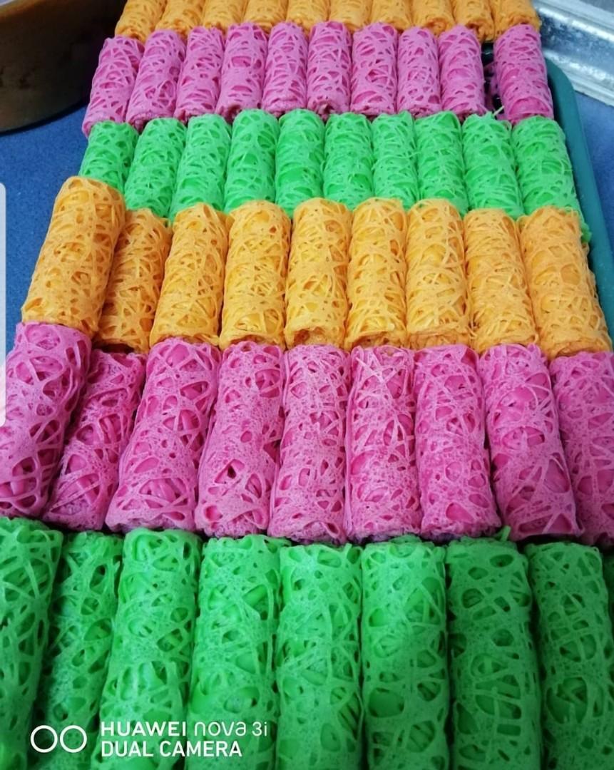 Colorful Roti Jala @ Roti Kirai @ Net Crêpe [2.0], Food & Drinks, Local ...