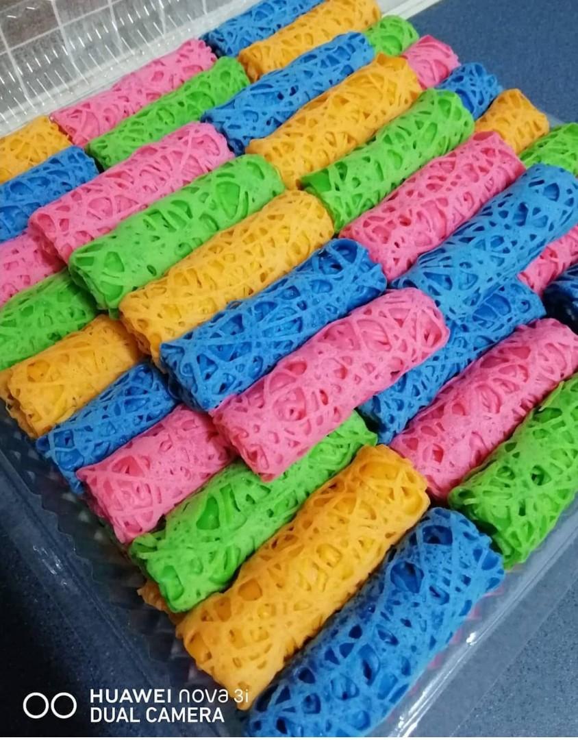 Colorful Roti Jala @ Roti Kirai @ Net Crêpe [2.0], Food & Drinks, Local ...