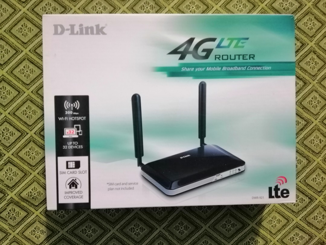 Dlink Router DWR 921, Computers & Tech, Parts & Accessories, Networking ...