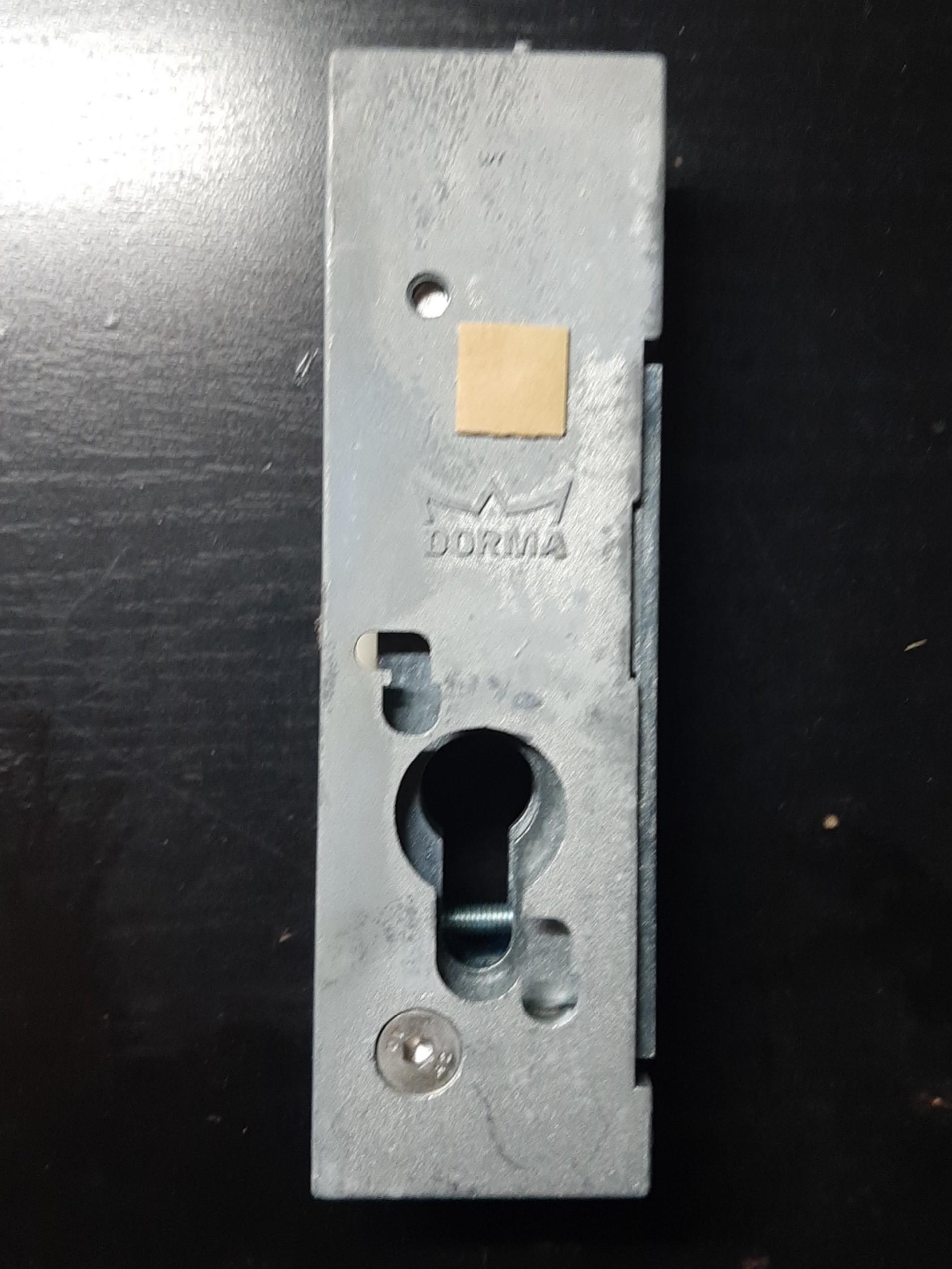 DORMA Bottom Lock Patch for Glass Doors, Furniture & Home Living ...