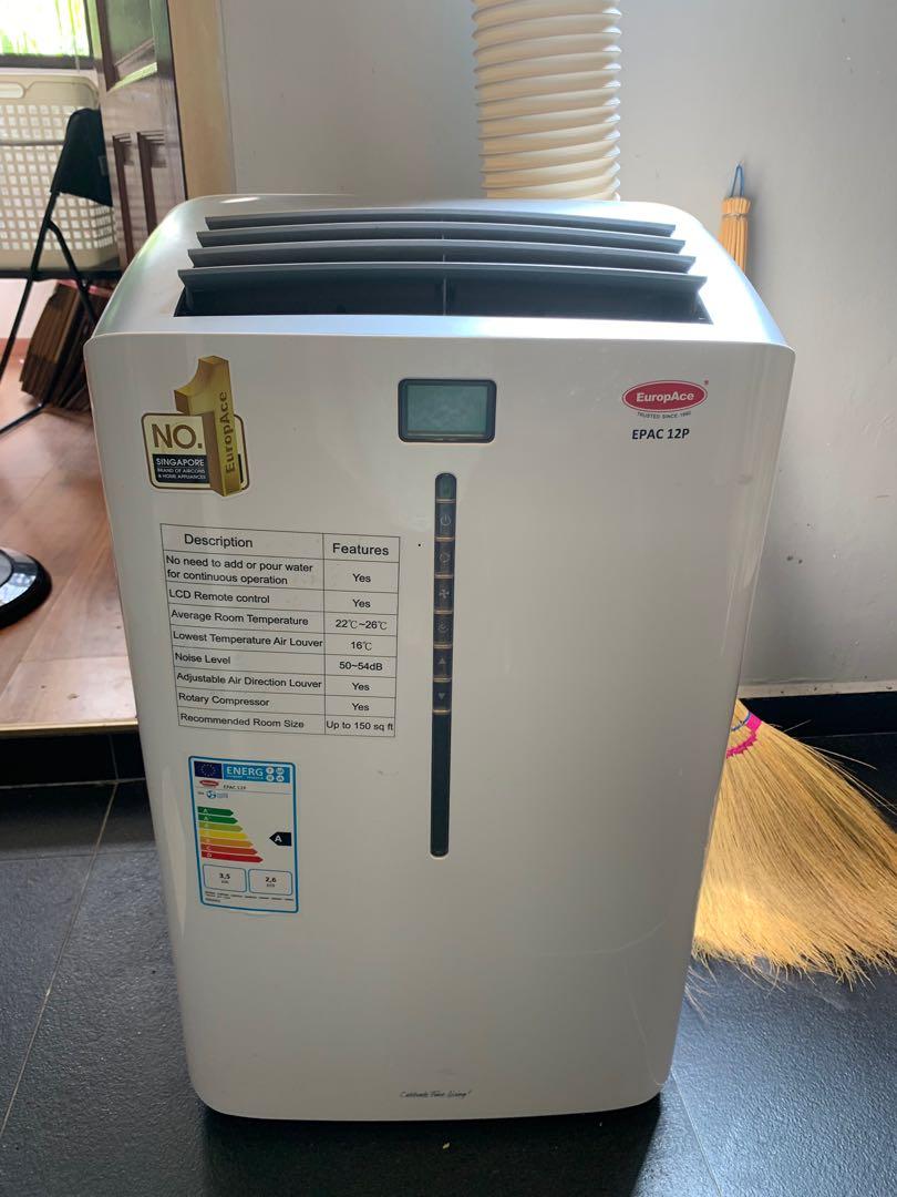 Europace Portable Aircon, TV & Home Appliances, Air Conditioners ...