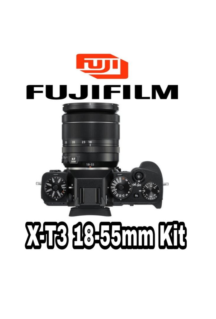 Fuji X-T3 18-55mm Kit, Photography, Cameras on Carousell