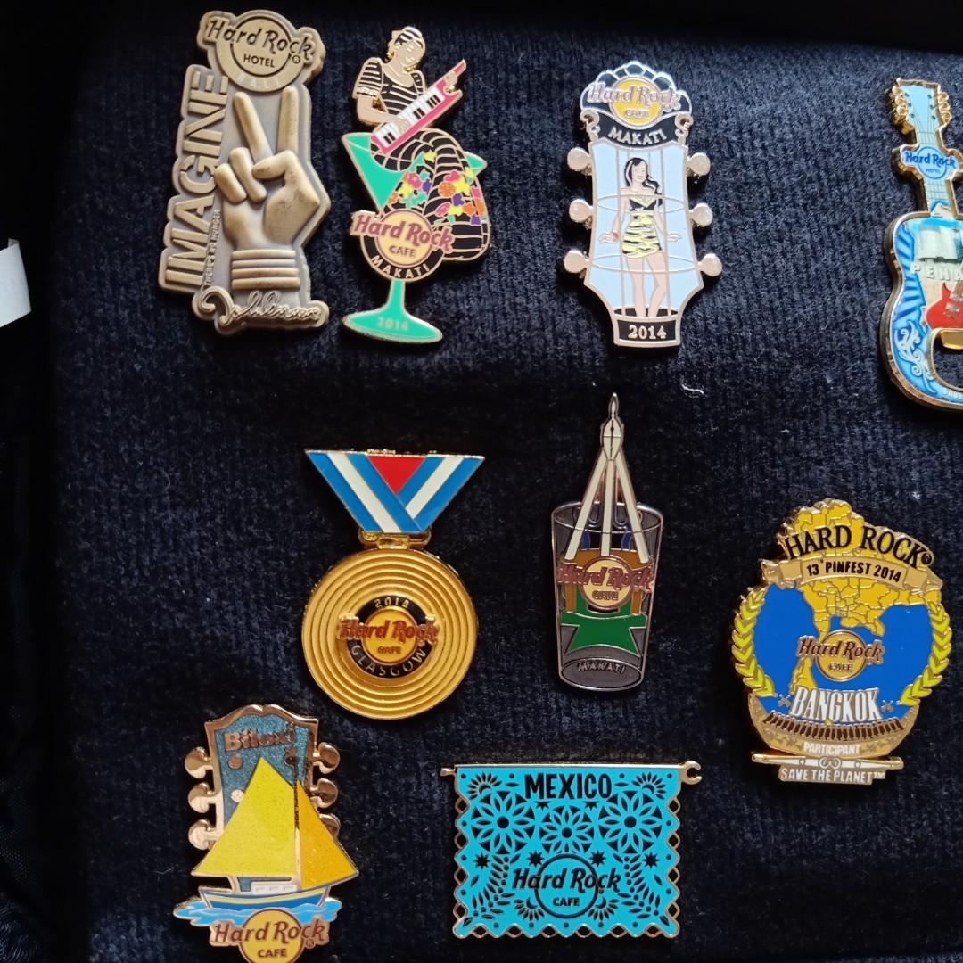 HARD ROCK pin (original), Everything Else, Others on Carousell