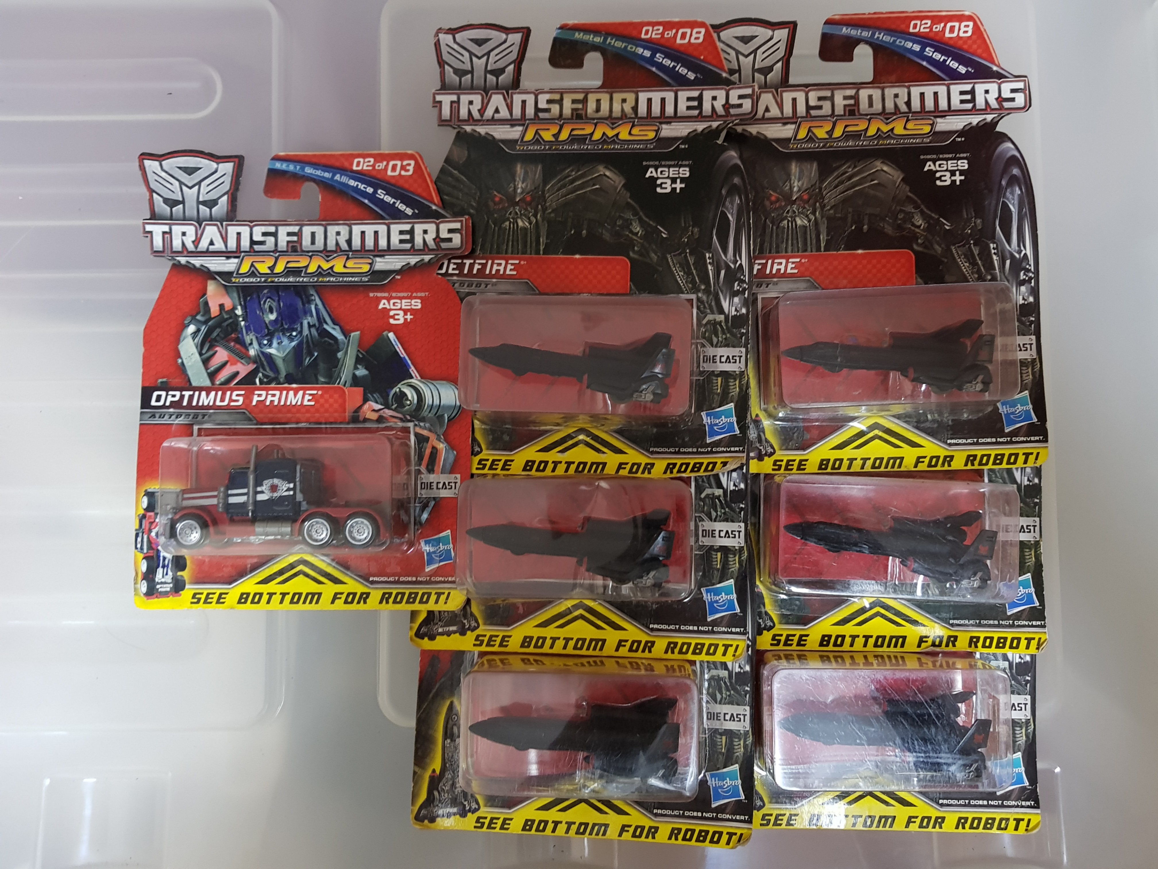 Hasbro Transformers RPM Optimus Prime/Jetfire, Hobbies & Toys, Toys ...