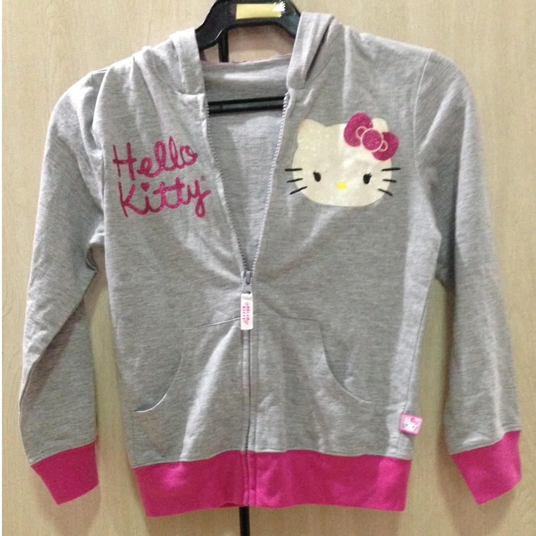 Hello Kitty Jacket, Babies & Kids, Babies & Kids Fashion on Carousell