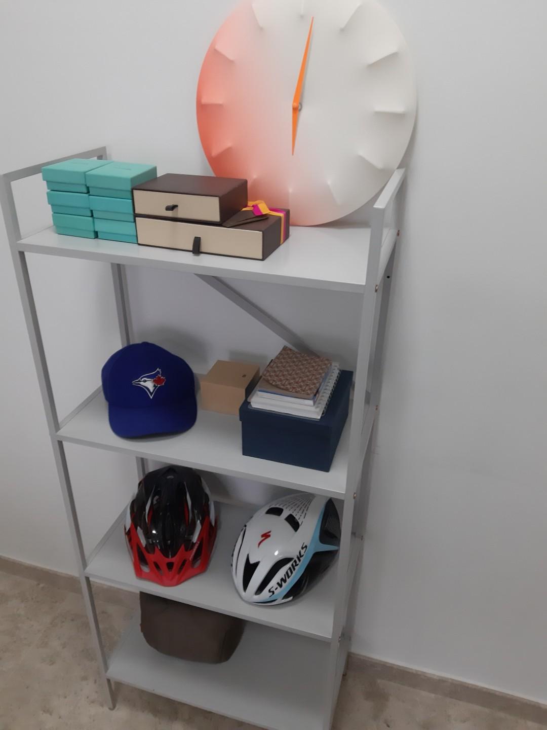 IKEA Draget shelving unit (light grey), Furniture & Home Living ...