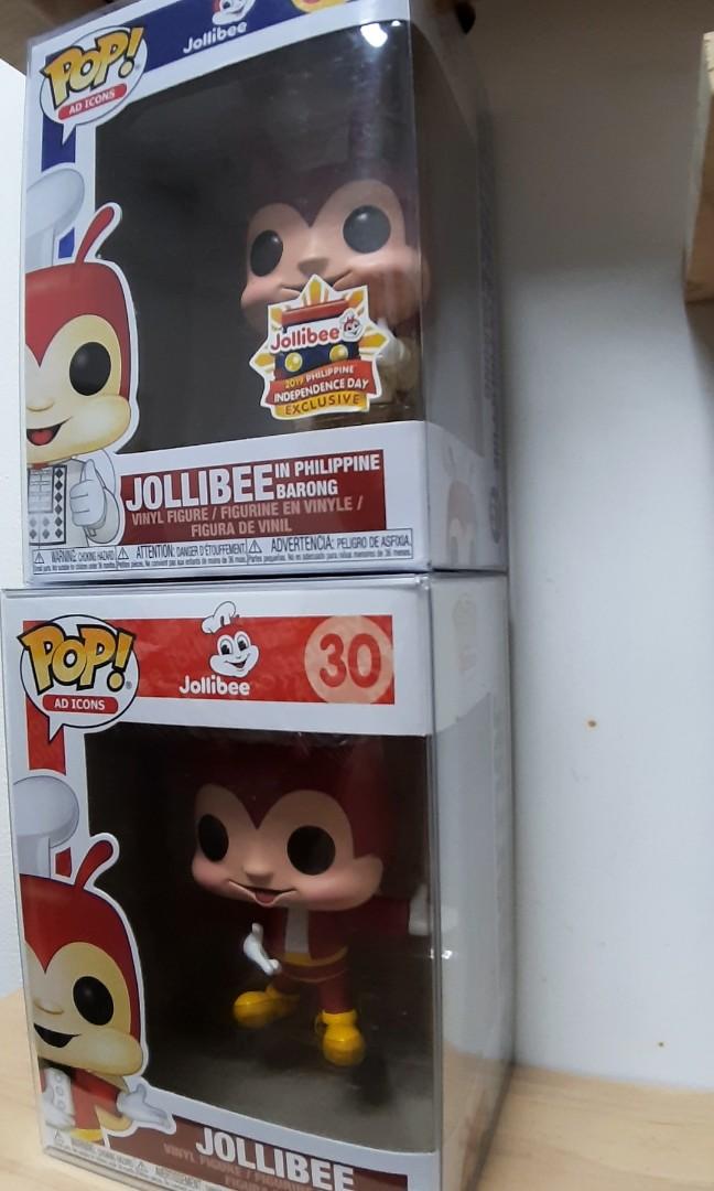 Jollibee Funko Pop (as pack only) 1. Jollibee Anniversary 2. Jollibee ...
