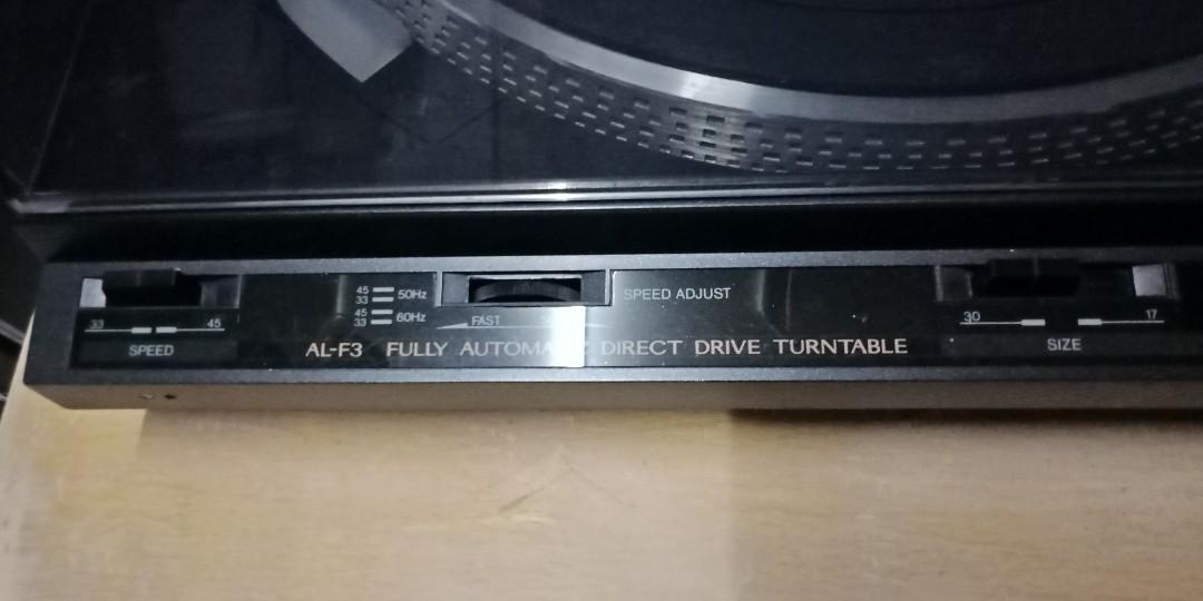 JVC AL-F3 Direct Drive Tirntable, Audio, Other Audio Equipment on Carousell