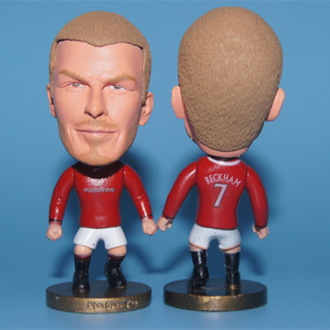 Manchester United David Beckham Classic Football Figurine Toy Soccerwe ...