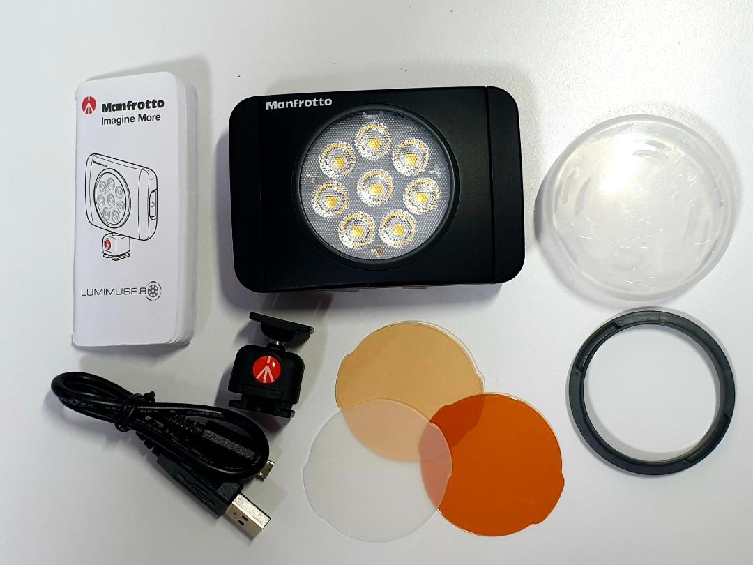 Manfrotto Luminuse 8 LED, Photography, Photography Accessories ...