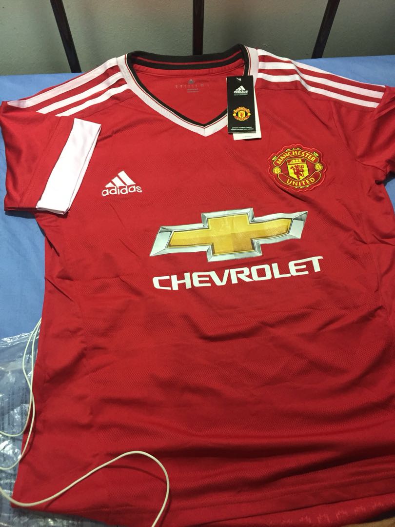 MU Jersey, Men's Fashion, Tops & Sets, Tshirts & Polo Shirts on Carousell