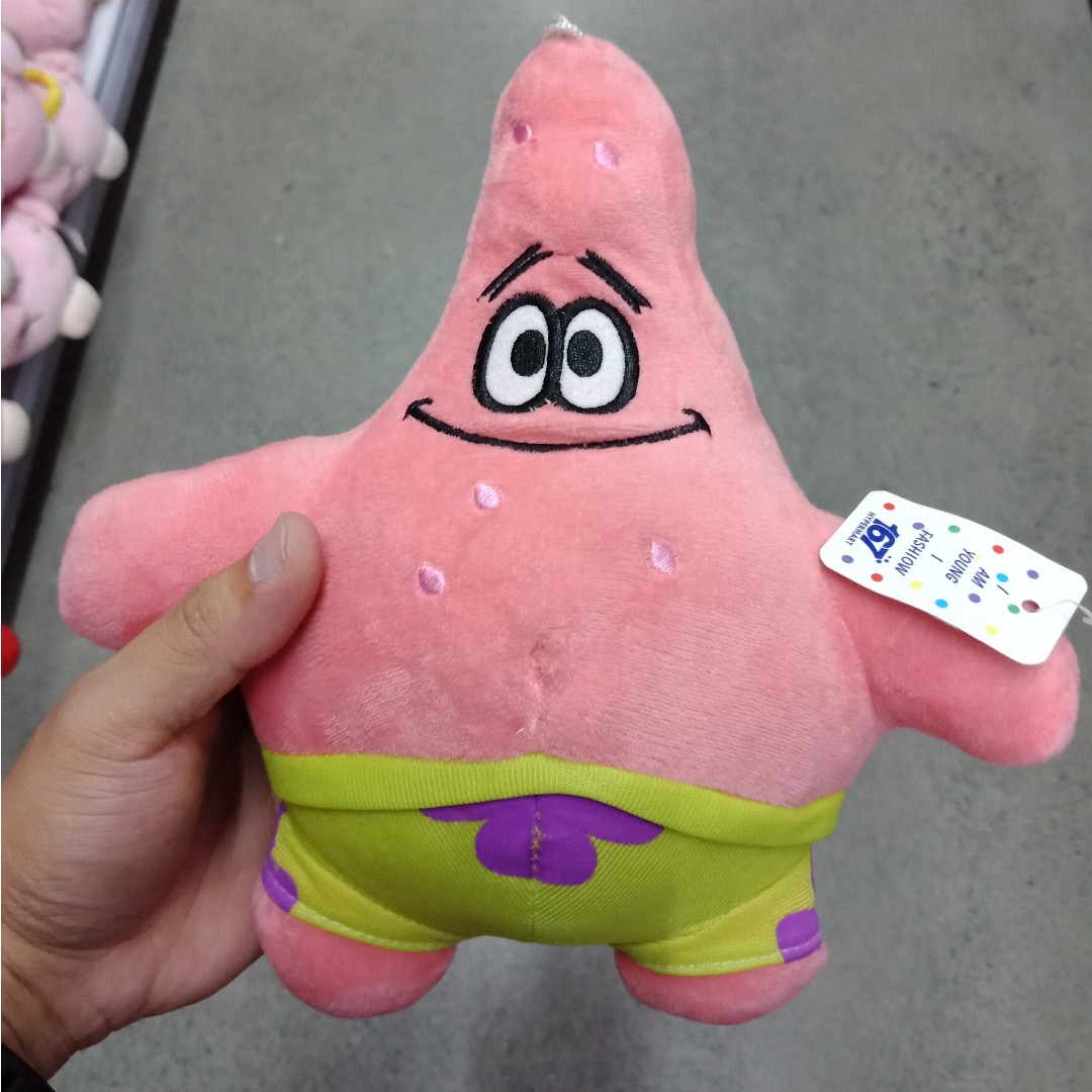 Patrick Star stuff toy Medium, Hobbies & Toys, Toys & Games on Carousell
