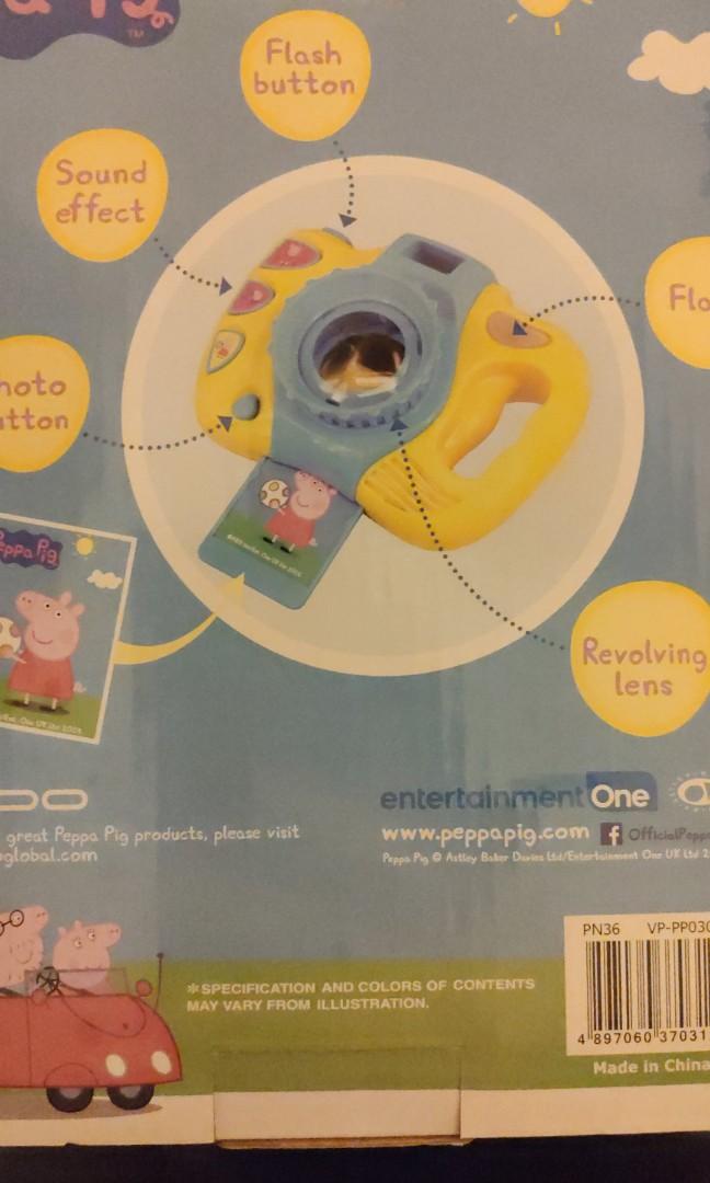 Peppa pig kids camera, Hobbies & Toys, Toys & Games on Carousell