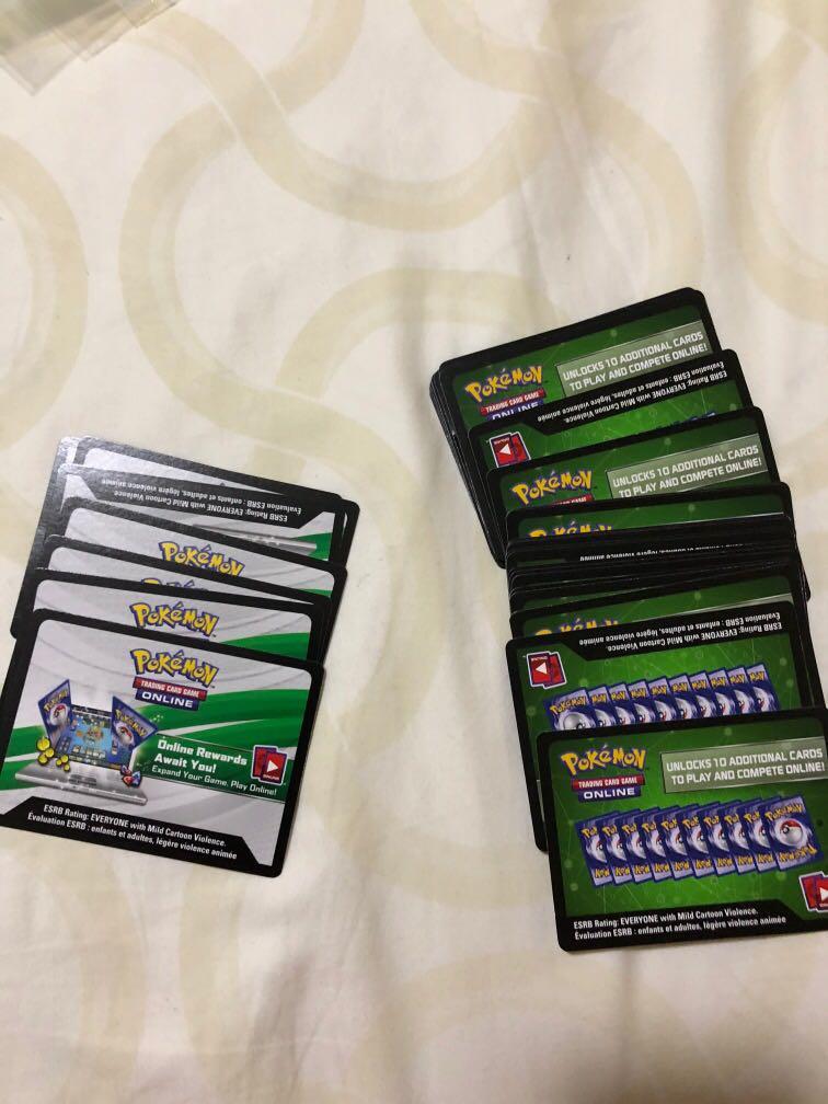 Pokemon TCG Code Cards, Hobbies & Toys, Toys & Games on Carousell