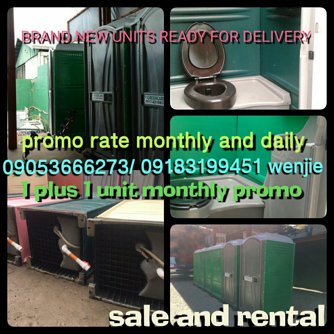 Portable toilet axxis brand portalet armal brand, Furniture & Home ...
