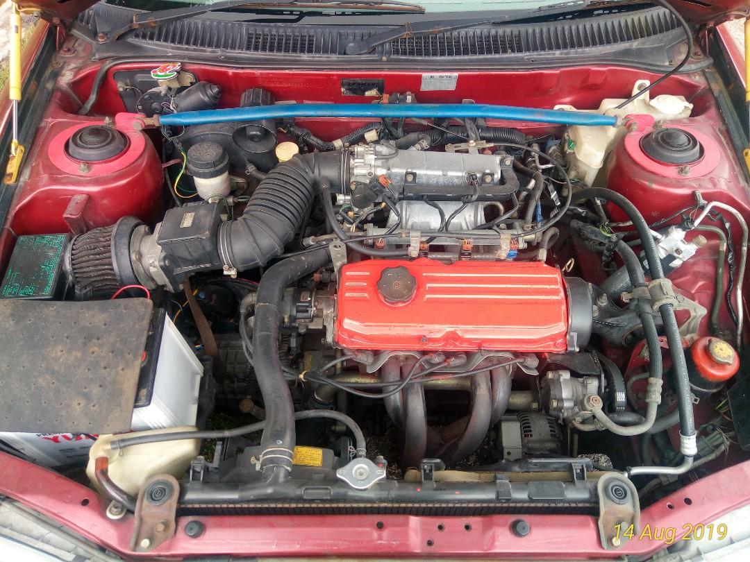 Proton Wira Sedan 1.5 Manual Mitsubishi Facelift Fuel Injection, Cars ...