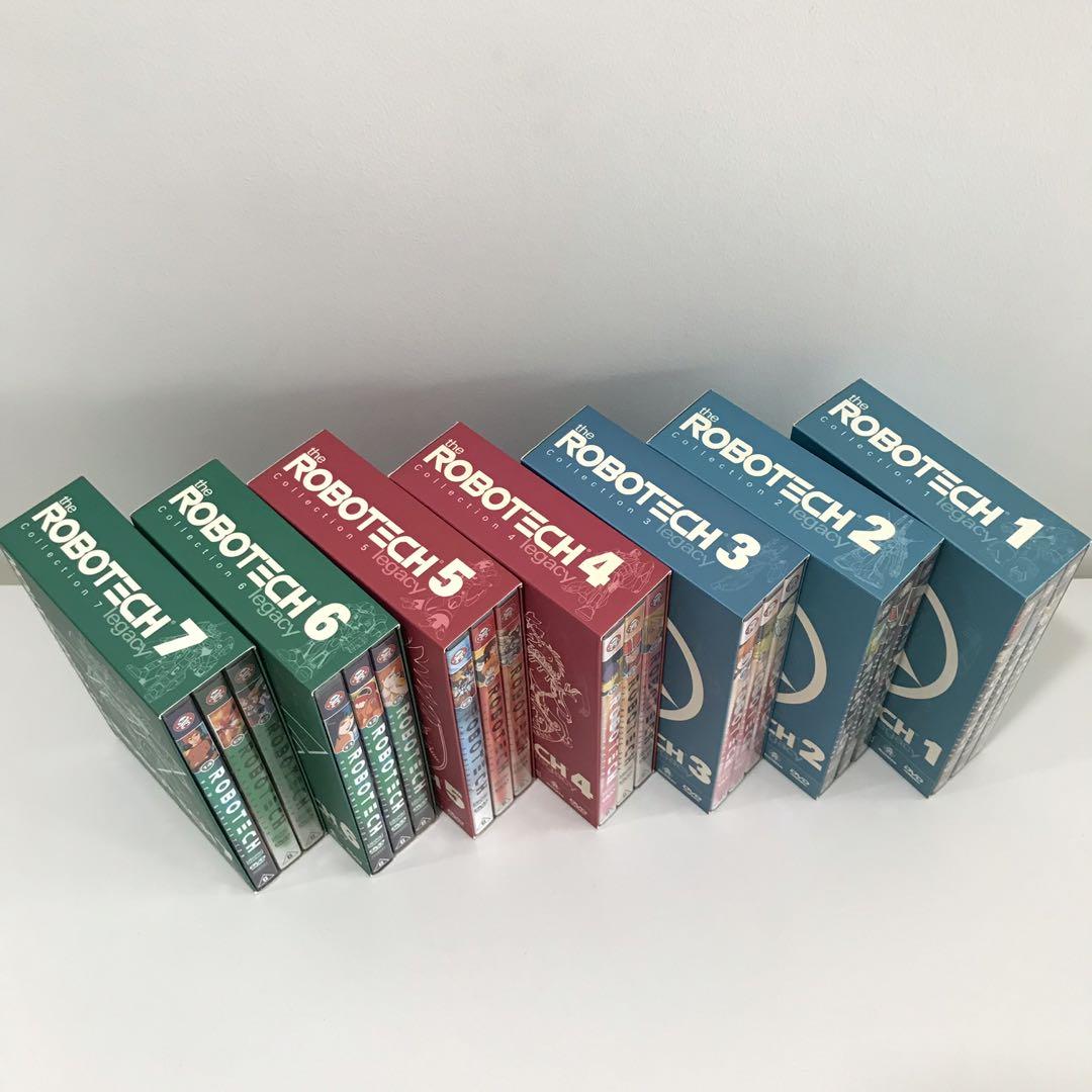 Robotech Legacy Full DVD Set, TV & Home Appliances, TV & Entertainment ...