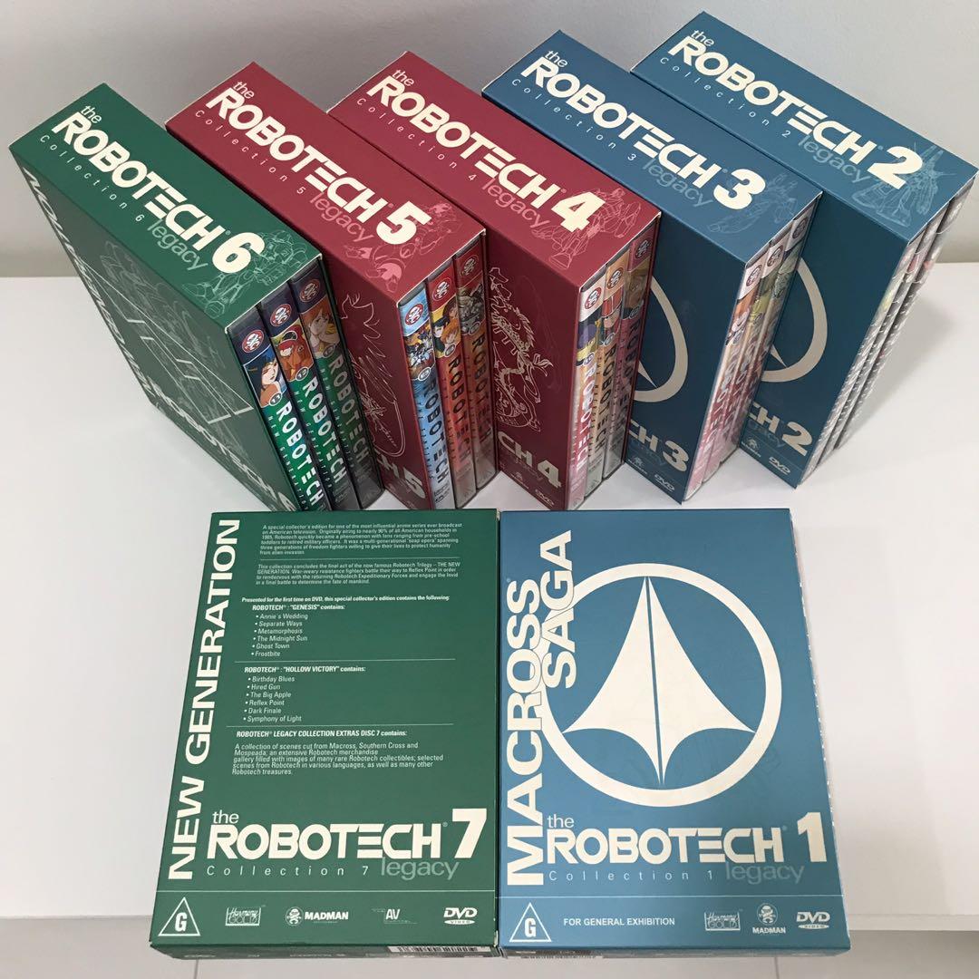Robotech Legacy Full DVD Set, TV & Home Appliances, TV & Entertainment ...