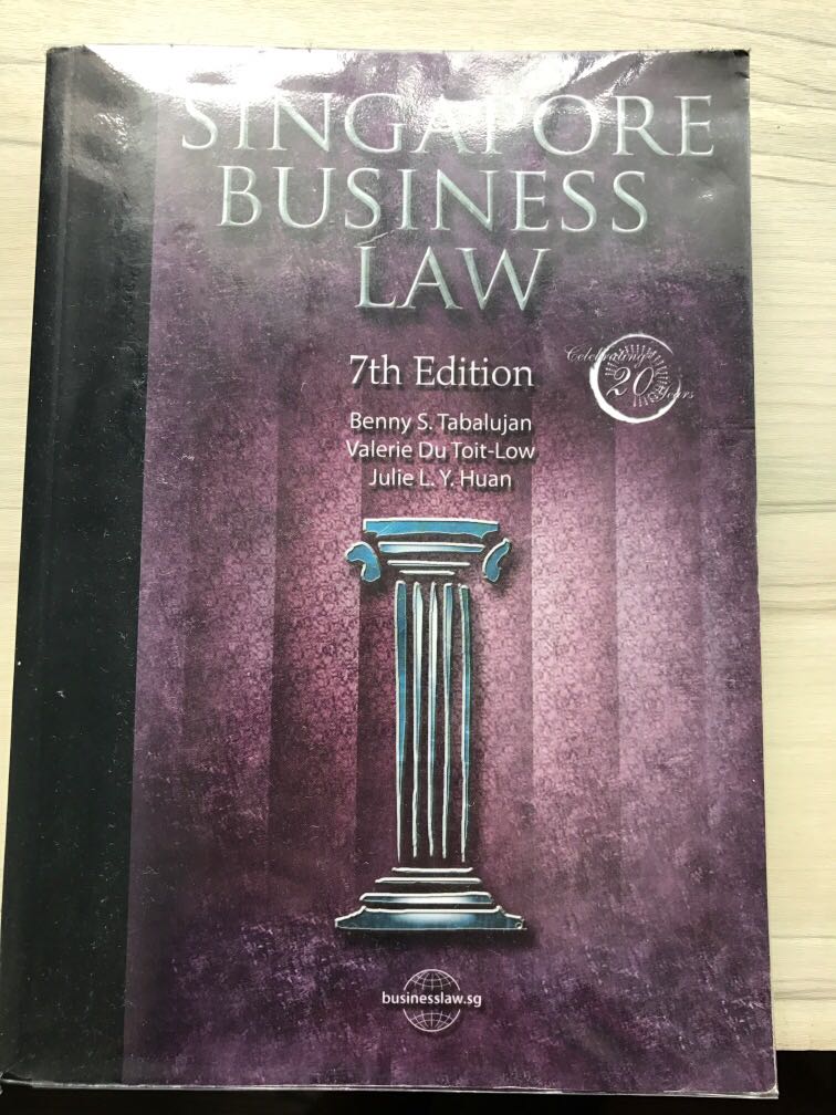 Singapore Business Law 7th Edition, Computers & Tech, Office & Business ...