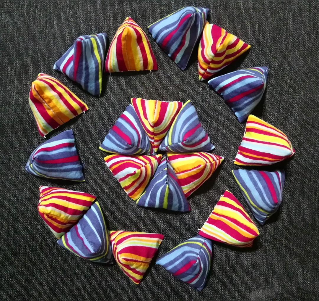 Vintage Game - Five Stones, Hobbies & Toys, Toys & Games on Carousell