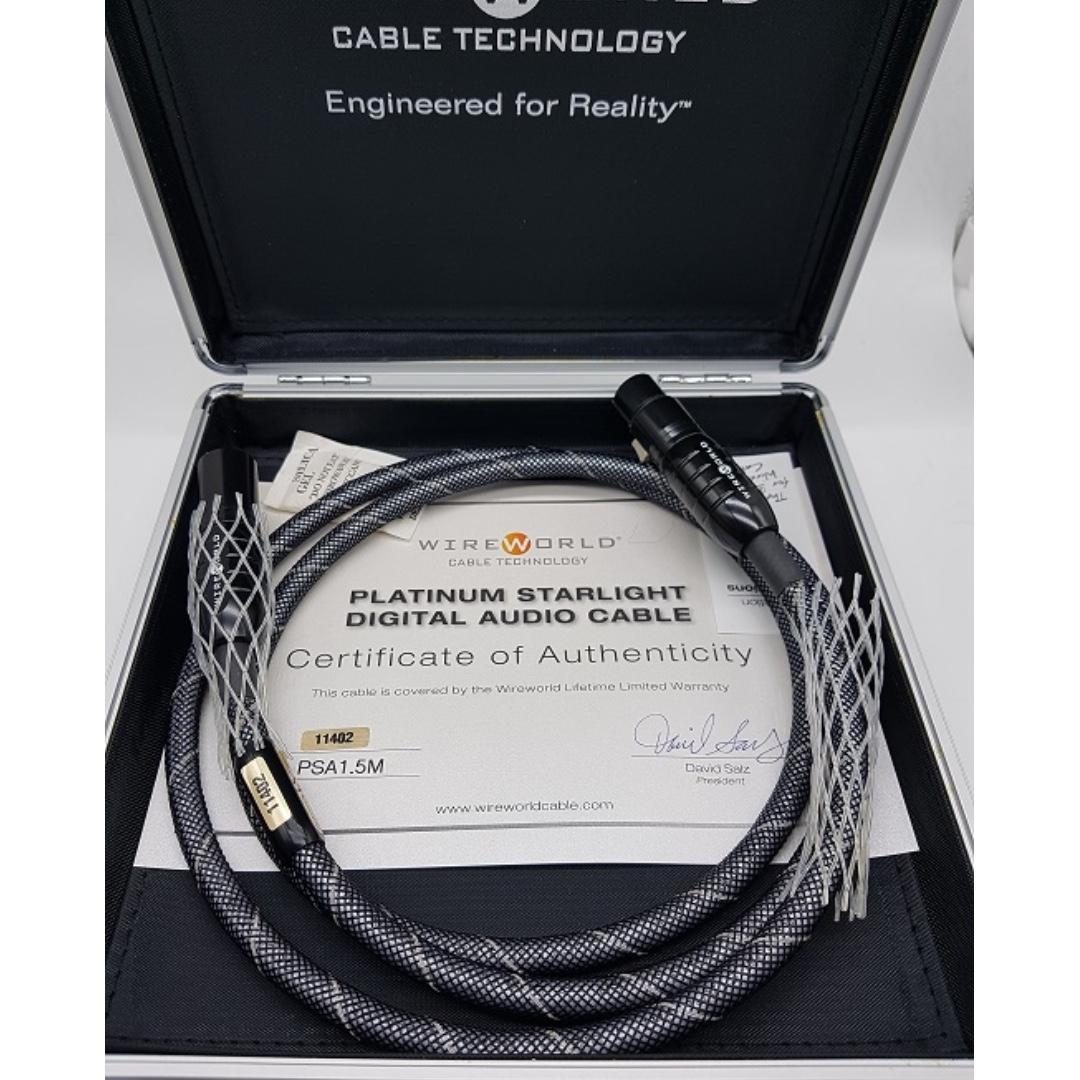 Wireworld Platinum Starlight 7 AES/EBU XLR Digital Cable, Audio, Portable Audio Accessories on ...