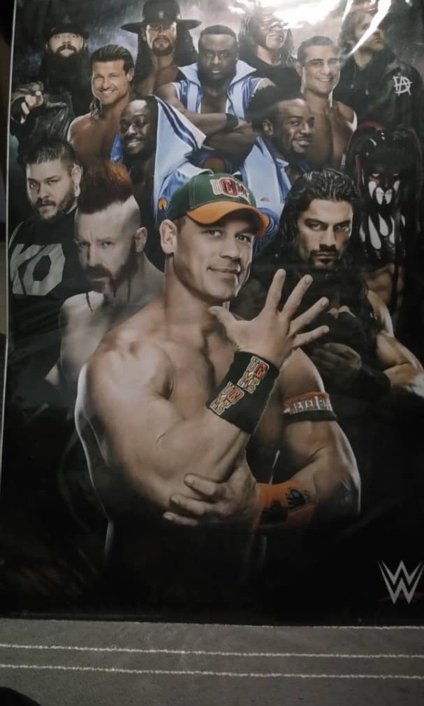 WWE Poster 62 x 93 cm, Hobbies & Toys, Stationery & Craft, Art & Prints ...