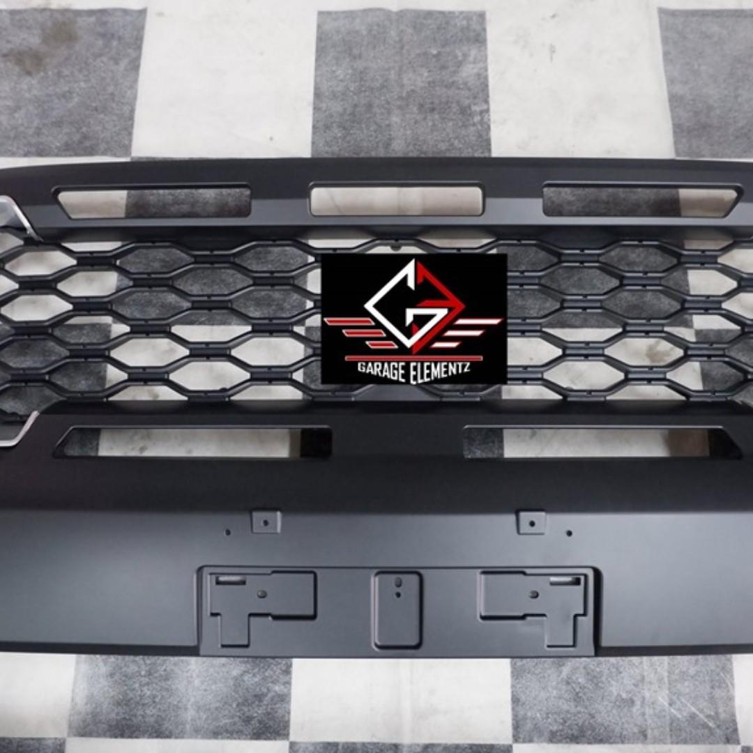 2015 to 2020 Ford Ranger Front Grill with Extension Raptor Design, Car ...